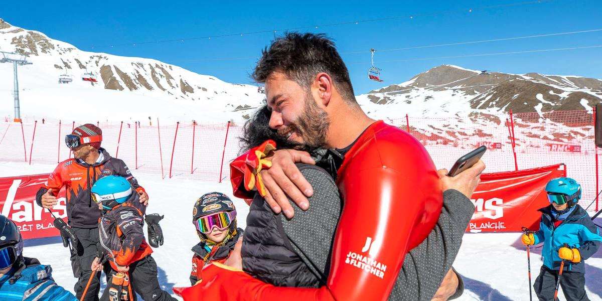 Simon Billy : recordman du monde de ski de vitesse, 255.5 km/h | Vars ...